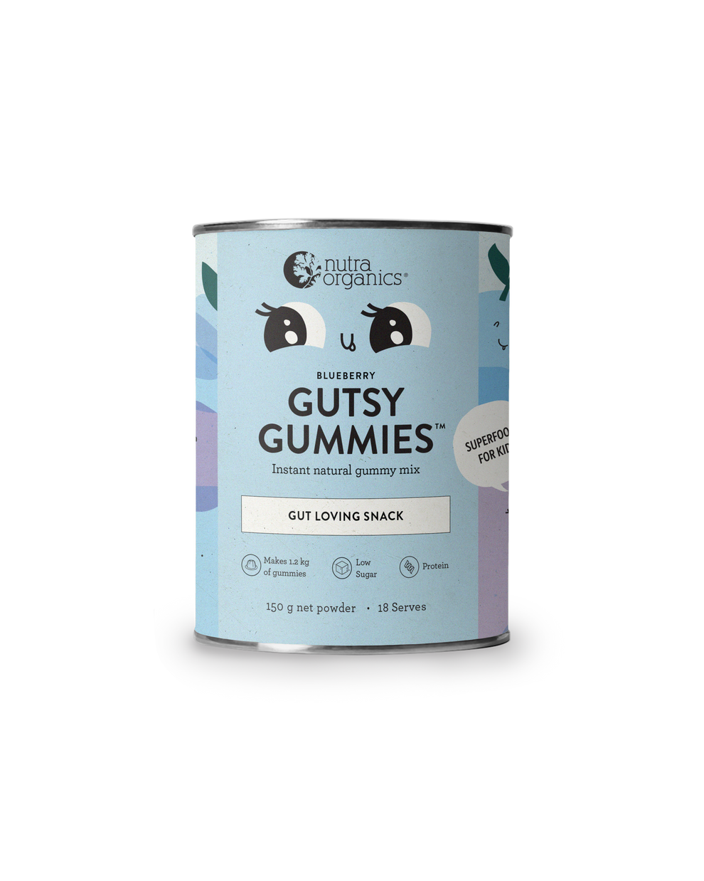 Nutra Organics Gusty Gummies Blueberry – Sown